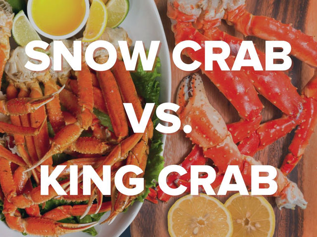 King Crab vs. Snow Crab: Key Differences in Taste, Size, and Cooking
