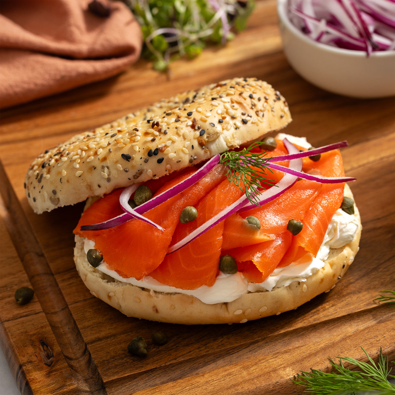 Maple Wood Smoked King Salmon | High in Omega-3s & Flavor