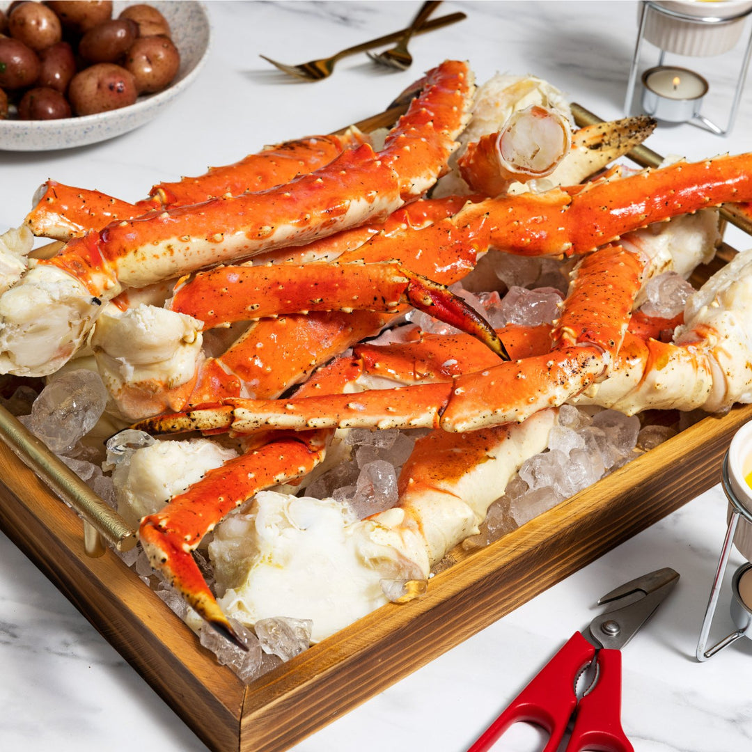 Buy Colossal Alaskan King Crab Legs - Red King Crab Legs