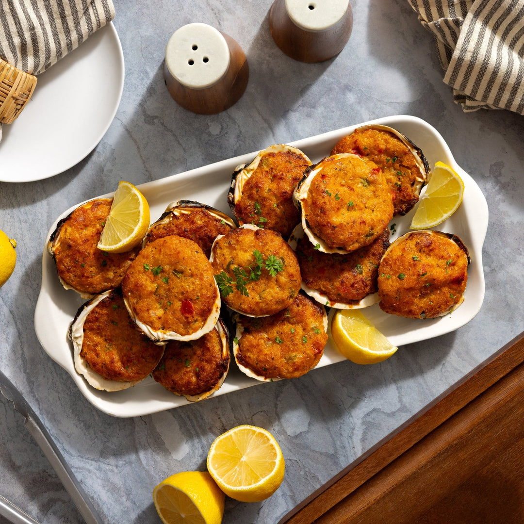 Stuffed Clams in Natural Shells For Sale
