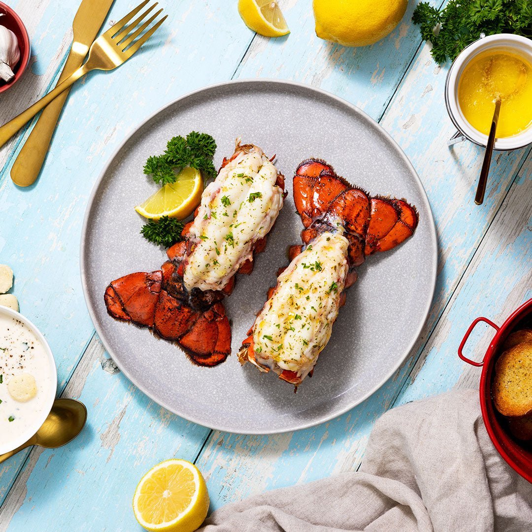 Maine Lobster Tail Dinner for Two - Order Now!